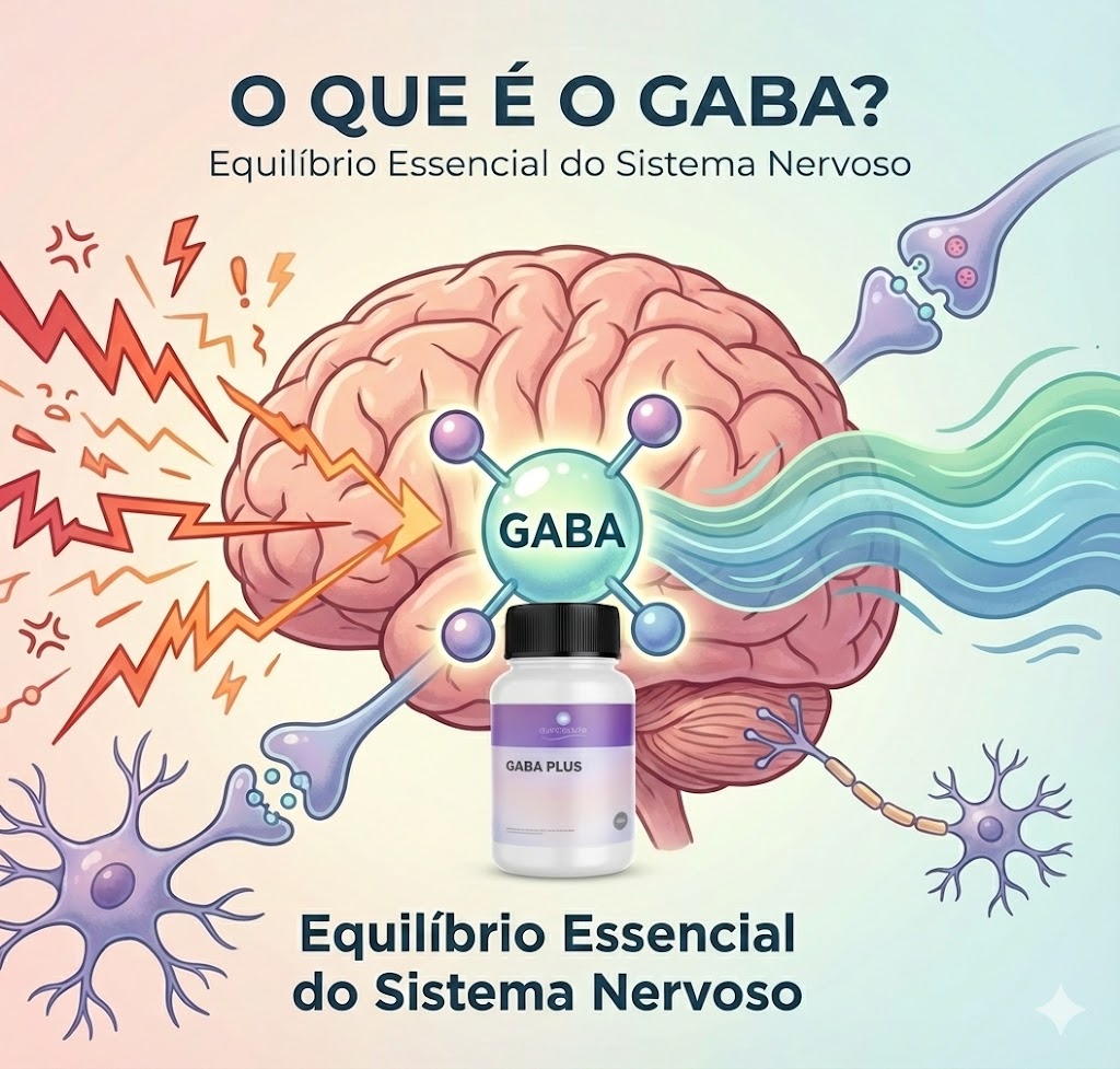 Descubra o que é o GABA e Por Que Ele é Essencial para o Equilíbrio do Sistema Nervoso - Blog